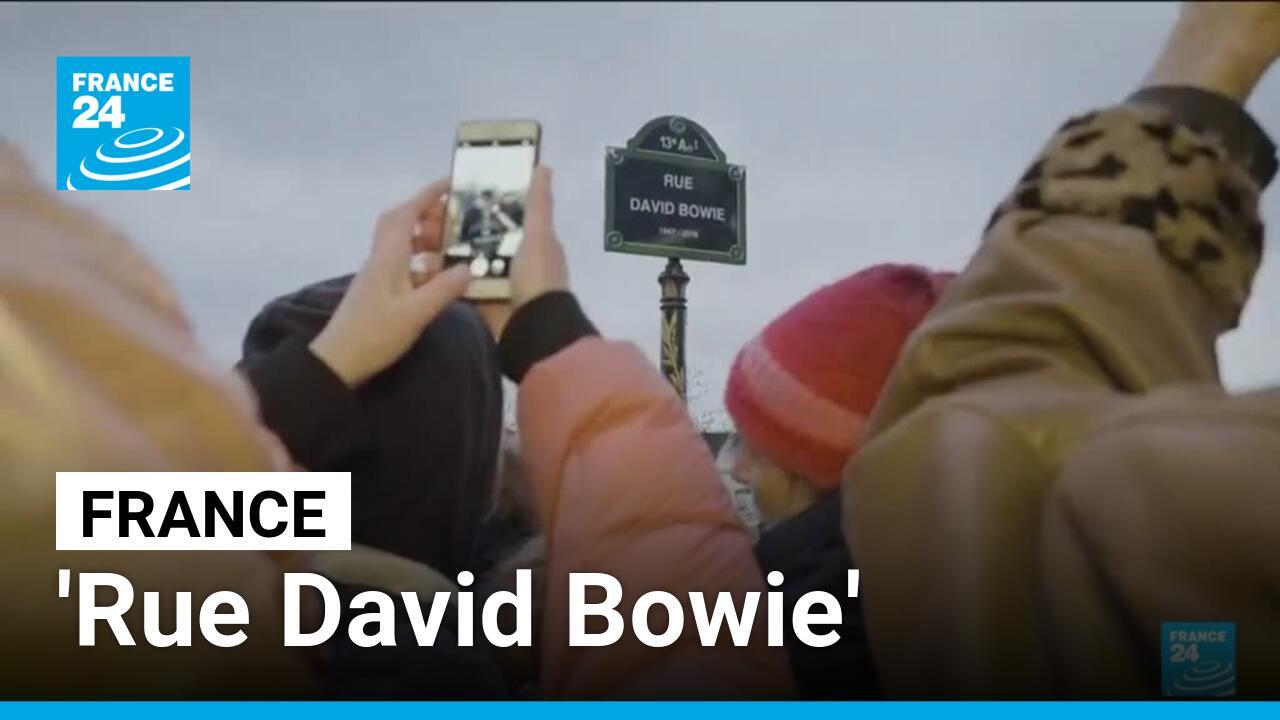 Paris names street after David Bowie - France 24